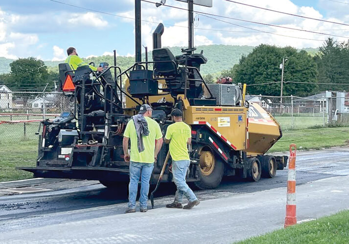 Paving Work Continues | News, Sports, Jobs - The Intermountain